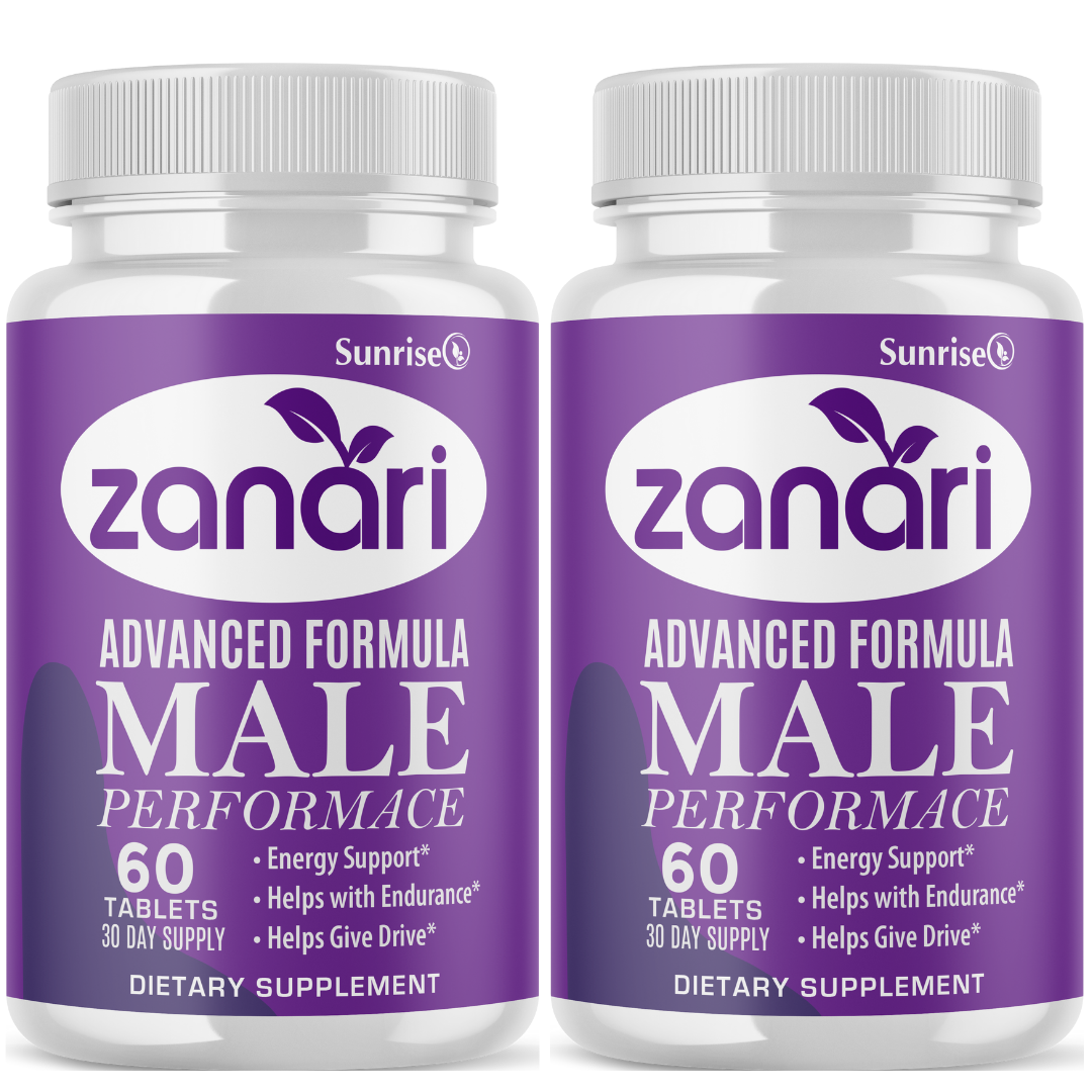 Zanari Male Performance Supplement, (2 Pack) Official Endurance Suppor ...